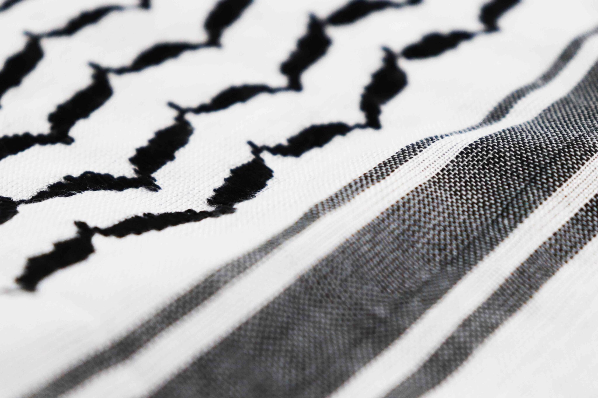 Kufiya “Original negra” – Palestinarte